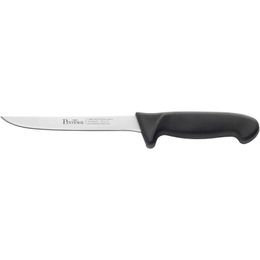 Pinti Inox Filetiermesser PINTINOX "Coltelli P9000", schwarz (edelstahlfarben, schwarz), Klingenlänge 20cm, Edelstahl, Kunststoff, Kochmesser, Filiermesser, Edelstahl, Kunststoffgriff, spülmaschinengeeignet