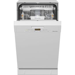 Miele Unterbaugeschirrspüler "G 5540 SCU SL Active", Energieeffizienz: E (A-G), silber (weiß), B:44,8cm H:80,5cm T:57cm, Geschirrspüler