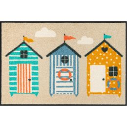 Fußmatte, bunt (ecru, bunt), B:50cm, Polyamid, wash+dry by Kleen-Tex, Teppiche