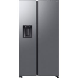 Samsung Side-by-Side "RS80F67KCTEF", Energieeffizienz: C (A-G), silber (edelstahl look), B:91,2cm H:178,4cm T:72,6cm, K&uuml;hlschr&auml;nke