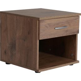 Container VOGL MÖBELFABRIK "Barrie, Bürocontainer, Nachtschrank, mit Schubladen & Füßen", wotan eichefarben, B:40cm T:40cm, Spanplatte, Schränke, Nachttisch Nachtkonsole, verschiedene Ausführungen, Höhe 37 cm, Made in Germany