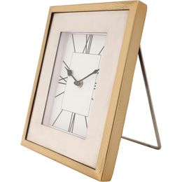 Tischuhr Kayoom "Tischuhr Moments 325", gold (goldfarben), Tischuhren