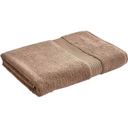Badetücher Christy "SUPREME", braun (mocha), B:90cm L:165cm, Walkfrottier, Obermaterial: 100% Baumwolle, Handtücher, Premium-Badetücher in Luxusqualität, 650g/m², 90x165cm, 2er Set