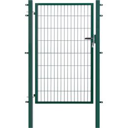 Zauneinzelt&uuml;r GARDEN 'N' MORE "Einzeltor Excellent", gr&uuml;n, B:100cm H:160cm, Stahl, Tore, 163 cm hoch, gr&uuml;n