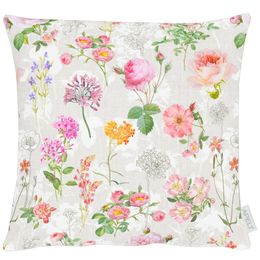 Kissenh&uuml;lle Apelt "6750", rosa (ros&eacute;), B:40cm L:40cm, Polyester, Obermaterial: 70% Polyester, 30% Baumwolle, Kissenbez&uuml;ge, Kissenh&uuml;lle