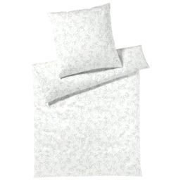 Bettwäsche Elegante "Shift", grün (lindgrün), B/L: 135cm x 200cm, 1 Stk., 1 Stk., Jersey, B/L: 80cm x 80cm, 2 Stk., Jersey, Obermaterial: 100% Baumwolle, Bettwäsche, angenehmes Hautgefühl
