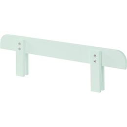 Bettschutzgitter Vipack "Kiddy", grün (mint), B:90cm H:25cm T:6cm, Holz, Schutzgitter, zum Aufstecken auf die Bettseite, in verschiedenen Farben erhältlich