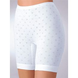Lange Unterhose Speidel, Damen, Gr. 52, weiß, 100% Baumwolle, Unterhosen
