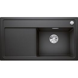 Küchenspüle Blanco "ZENAR 5 S-F", grau (anthrazit), B:90,25 H:19 T:49,75, Verbundwerkstoff, Küchenspülen, Mit Ablauffernbedienung