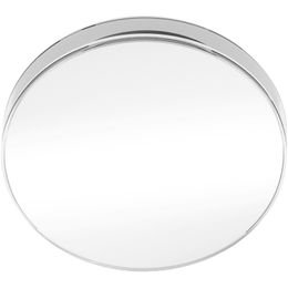LED Außen-Wandleuchte Heitronic "Marbella", weiß, T:5,4cm Ø:24cm, Leuchten, Vandalismussicheres Gehäuse