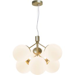 Nordlux Pendelleuchte "IVONA", grau (messingfarben), Ø 20cm, Leuchten