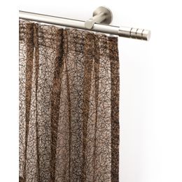 Gardinenstange Garesa "EASY", gold (aluminiumfarben, nickelfarben), B:65cm L:400cm &Oslash;:20mm, Aluminium, Gardinenstangen