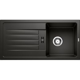 Granitspüle Blanco "FAVUM 45 S", schwarz, B:44 H:18 T:86, Verbundwerkstoff, Küchenspülen, erhältlich in mehreren Farben