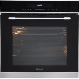 Hanseatic Pyrolyse Backofen "HBO7213PA1", Energieeffizienz: A+ (A+++-D), schwarz, B:59,5cm H:59,6cm T:56,6cm, Backöfen, Pyrolyse-Selbstreinigung: Nie mehr den Backofen schrubben