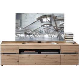 TV-Schrank Innostyle "MEMPHIS, TOPSELLER", braun (artisan eiche, absetzung: graphit), B:192cm T:47cm, Dekorfolie, MDF, Spanplatte, Schränke, Bicolour Eiche Artisan Absetzung graphit