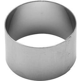Serviettenring ECHTWERK, silber (silberfarben), Ø:4cm, Edelstahl, Serviettenringe, Serviettenhalter-Set, Serviettenschnallen, Kreisdesign, aus Edelstahl