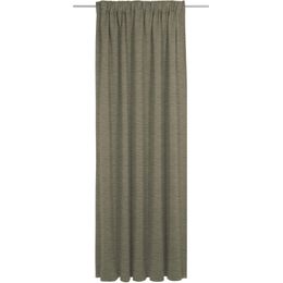 Vorhang WIRTH "Trondheim B", grau (taupe), B:132cm H:165cm, Polyacryl, Gardinen, nach Maß