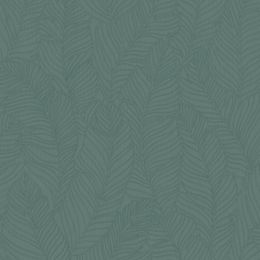 Vliestapete SUPERFRESCO EASY "Blad all over", gr&uuml;n, B:0,52m L:10,05m, Vlies, Tapeten, Bl&auml;tter gr&uuml;n 10 m x 0.52 m