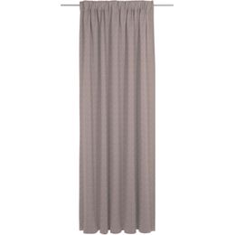 Vorhang WIRTH "Torbole", rot (apricot), B:132cm H:305cm, Baumwolle, Polyester, Gardinen, nach Ma&szlig;