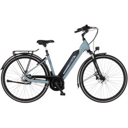 FISCHER BIKE E-Bike FISCHER FAHRRAD "CITA 2404 688 43" Gr. 43, blau, Elektrofahrräder, 43cm, 28 Zoll (71,12cm)