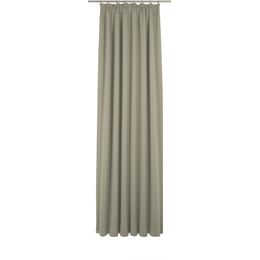 Vorhang WIRTH "Torbole", grün (lindgrün), B:132cm H:325cm, Baumwolle, Polyester, Gardinen, nach Maß