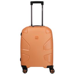 Hartschalen-Trolley IMPACKT "IP1, verschiedene Größen und Farben", Gr. B/H/T: 40 x 55 x 20 38, garden apricot, Polypropylen, unifarben, Casual, Koffer, Hartschalen-Koffer vegan Koffer Reisegepäck USB-Port TSA Zahlenschloss