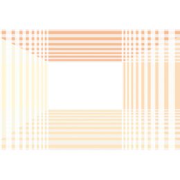 Fototapete ARCHITECTS PAPER "Atelier 47 Room Pattern 2", bunt (gelb, weiß, hellorange), B:4m L:2,7m, Vlies, Tapeten, Vlies, Wand, Schräge, Decke