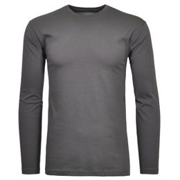 Longshirt Ragman, Herren, Gr. 114, grau (schiefergrau), Baumwolle, Rundhals, Shirts