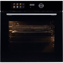 Hanseatic Einbaubackofen "HBO7214FA2", Energieeffizienz: A++ (A+++-D), schwarz, B:59,5cm H:59,5cm T:57,5cm, Backöfen, AirFry-Funktion – die gesündere Alternative zur Fritteuse, Topseller