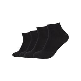 Kurzsocken Camano "ca-soft", Herren, Gr. 35-38, schwarz, Materialmix, unifarben, normal, Socken, mit weichen Komfortbündchen