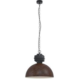 Eglo Hängeleuchte "ROCKINGHAM", schwarz, 1, Ø 53cm H: 150cm, 1 Stk., Leuchten