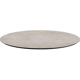 Tischplatte Essentials, grau (moonstone), B:70cm H:1,2cm T:70cm Ø:70cm, Massivholz, Tischplatten, Esstischplatte Esstisch-Zubehör Tischplatte, in verschiedenen Formen und Farben erhältlich