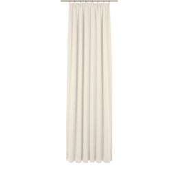 Vorhang WIRTH "Newbury", beige (creme), B:130cm H:335cm, Baumwolle, Polyester, Gardinen, nach Maß