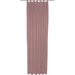 Vorhang WIRTH "Trondheim B", rosa, B:132cm H:295cm, Polyacryl, Gardinen, nach Maß