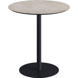 Klapptisch Essentials "Urban", schwarz (schwarz, moonstone, schwarz), B:70cm H:73,2cm T:70cm, Pulverbeschichteter Stahl, Tische, Klapptisch, in verschiedenen Ausf&uuml;hrungen