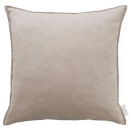 Kissenhülle Apelt "Magnus", beige, B:46cm L:46cm, Polyester, Obermaterial: 100% Polyester, Kissenbezüge