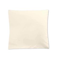 Kissenbezug Irisette "Porto 20", beige (creme), B:40cm L:40cm, Baumwolle, Obermaterial: 95% Baumwolle, 5% Elasthan, Kissenbezüge, besonders elastisch, weich, pflegeleicht und bügelfrei