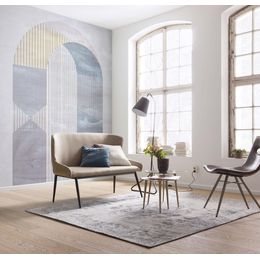 Fototapete Komar "Digitaldruck Vlies - Arched Gate - Größe 200 x 250 cm", lila, Rollen:, Vlies, Tapeten, Wohnzimmer, Schlafzimmer
