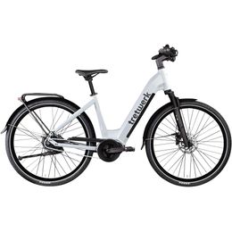 E-Bike Tretwerk "Amber Nexus" Gr. 48, weiß, Elektrofahrräder, 48cm, 28 Zoll (71,12cm), Tretwerk Amber Nexus E Bike Damen 28 Zoll Elektrofahrrad 155 - 185cm