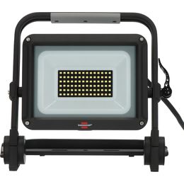 Fa.Brennenstuhl LED Arbeitsleuchte BRENNENSTUHL "JARO 7060 M", schwarz, B:27,5cm H:26cm L:7,5cm, Leuchten, mit Schnellspannverschluss