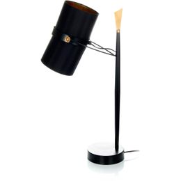 Kayoom Tischleuchte "Tischlampe Novum 110", schwarz, 1, H: 69cm, 1 Stk., Leuchten, schlicht, pflegeleicht, Tischleuchte