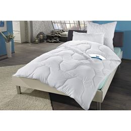 Kunstfaserbettdecke Beco "Gregor, Bettdecken f&uuml;r Sommer und Winter, Ganzjahresdecke", wei&szlig;, B:200cm L:220cm, Bezug: 100% Polyester. F&uuml;llung: 100% Polyester, Bettdecken, Bettdecke 135x200cm, allergiker geeignet (Hausstauballergiker)