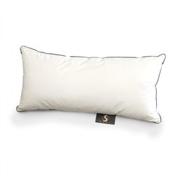 Synthetikkopfkissen Stendebach "S-Loft Kissen, voluminös und kuschelig", beige (champagner), B:40cm H:15cm L:80cm, Bezug: 100% Baumwolle. Füllung: 100% Polyester, Kopfkissen, Kopfkissen 40x80, 80x80 cm, Allergiker geeignet (Hausstauballergiker)