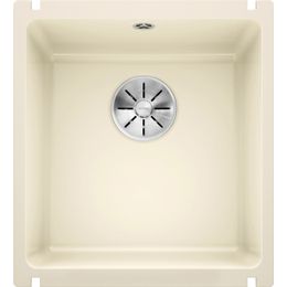 Küchenspüle Blanco "SUBLINE 375-U", weiß (magnolia glänzend), B:46 H:19 T:41, Keramik, Küchenspülen, erhältlich in mehreren Farben
