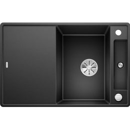 Granitspüle Blanco "AXIA III 45 S-F", grau (anthrazit), B:50 H:19 T:77, Verbundwerkstoff, Küchenspülen, inklusive gratis Glasschneidebrett