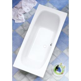 Badewanne Ottofond "Malta 180", weiß, B:80cm H:41cm L:180cm, Badewannen, 180x80 cm, inklusive Wannenträger