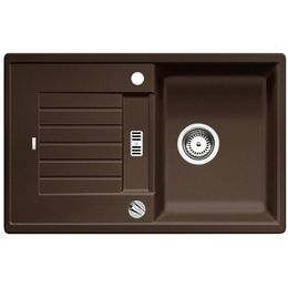 Granitspüle Blanco "ZIA 45 S", braun (cafe), B:50 H:19 T:78, Verbundwerkstoff, Küchenspülen, erhältlich in mehreren Farben