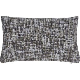 Kissenbezug done. "Twist", grau (taupe), B:40cm H:1cm L:60cm, Polyester, Polyester, Kissenbezüge, Geflochtene Optik