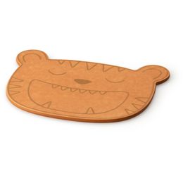 Servierbrett CONTINENTA, braun, B:17cm H:0,6cm L:23,3cm, Kunststoff, Schneidebretter, Tiger, Duracore braun 23,3x17x0,6 cm