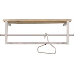 Garderobenleiste SPINDER DESIGN "MARCO Wandgarderobe", grau (silky taupe), B:76 H:26 T:34, Garderobenhalter